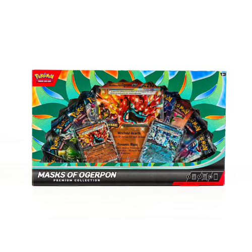Pokemon Masks of Ogerpon Premium Collection Box– Total Sports Cards
