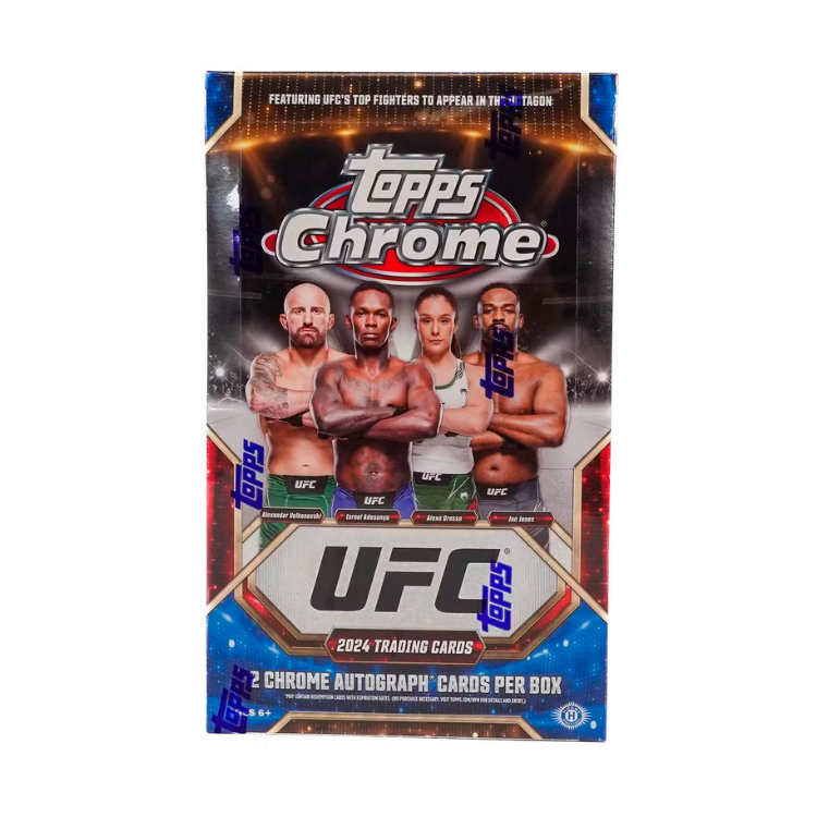 2024 Topps Chrome UFC Hobby Box– Total Sports Cards