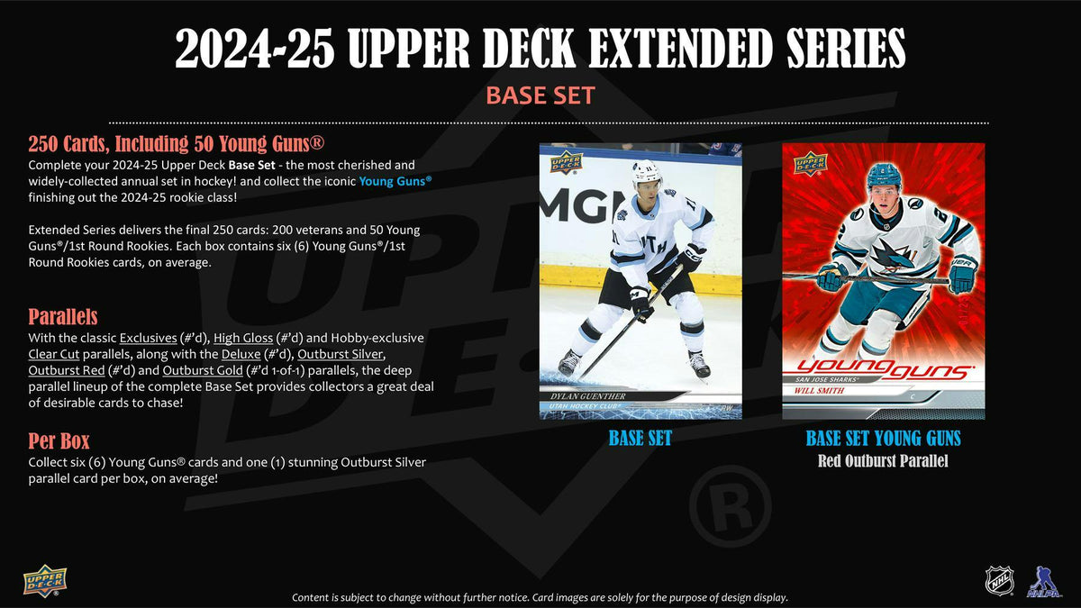2024-25 Upper Deck Extended Hobby Box– Total Sports Cards