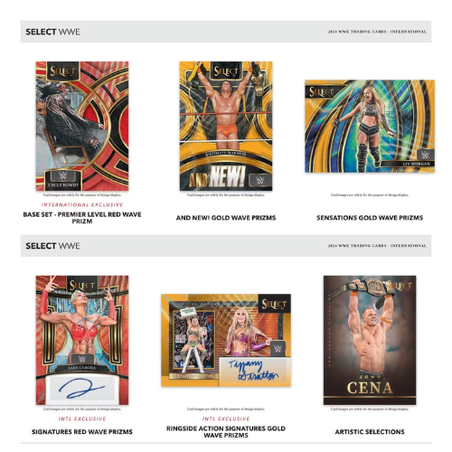 2024 Panini Select WWE Wrestling International Hobby Box– Total Sports ...