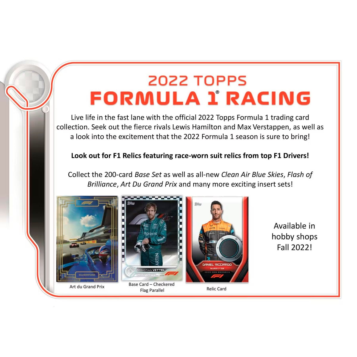 2022 Topps F1 Formula 1 Racing Hobby Box– Total Sports Cards